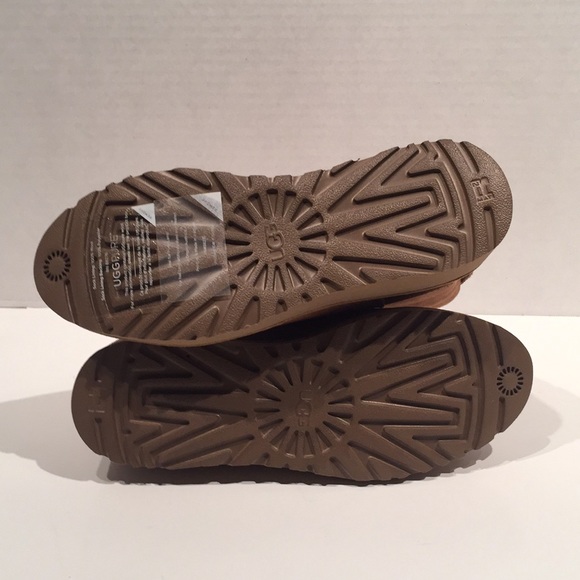 UGG | Shoes | Ugg Kara Chestnut Mini Suede Boots | Poshmark